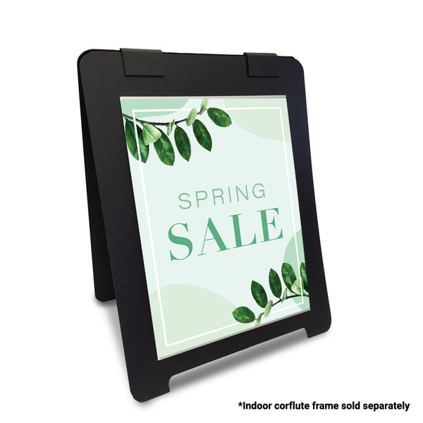 Spring Green A Frame Poster Inserts – In Store Sale Signs