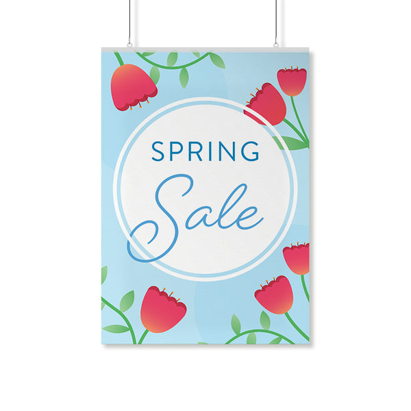 Spring Flowers Poster – In Store Sale Signs