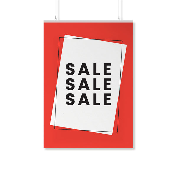Sale Stylish Design Poster – In Store Sale Signs