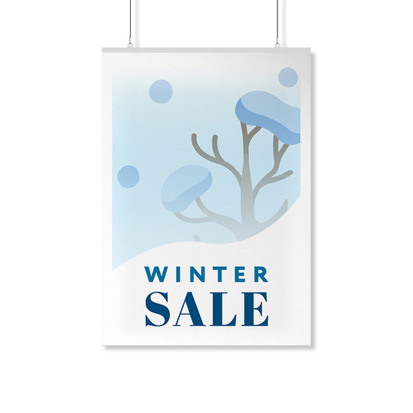 Winter Tree Poster – In Store Sale Signs